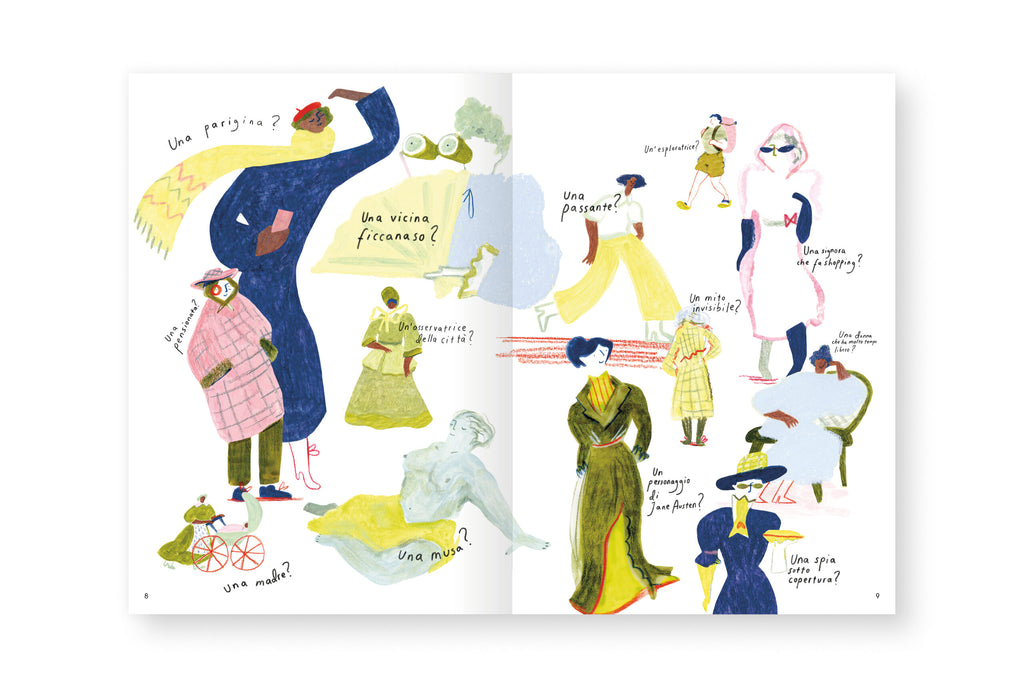 FLÂNEUSE! / Bilderbuch Italienisch / Andrea Wandinger – mundo azul