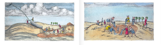 The Giant Seed / Kinderbuch Englisch / Silent Book / Arthur Geisert ...