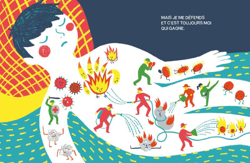 Dans mon corps… / Kinderbuch Französisch / Mirjana Farkas – mundo azul