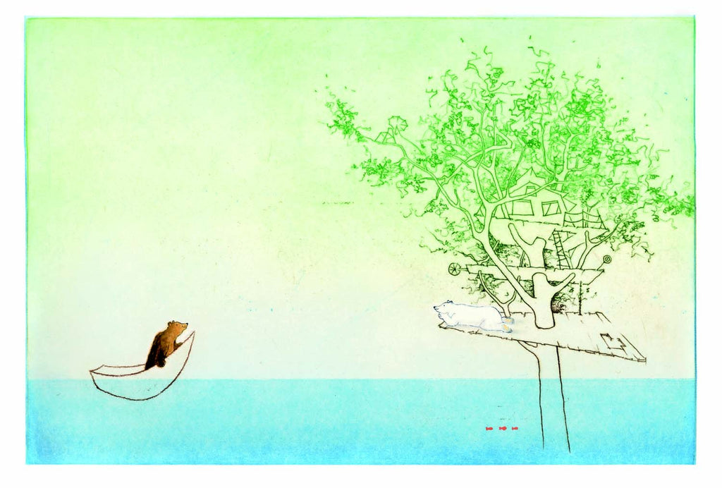 The Tree House / Bilderbuch / Marije & Ronald Tolman – mundo azul